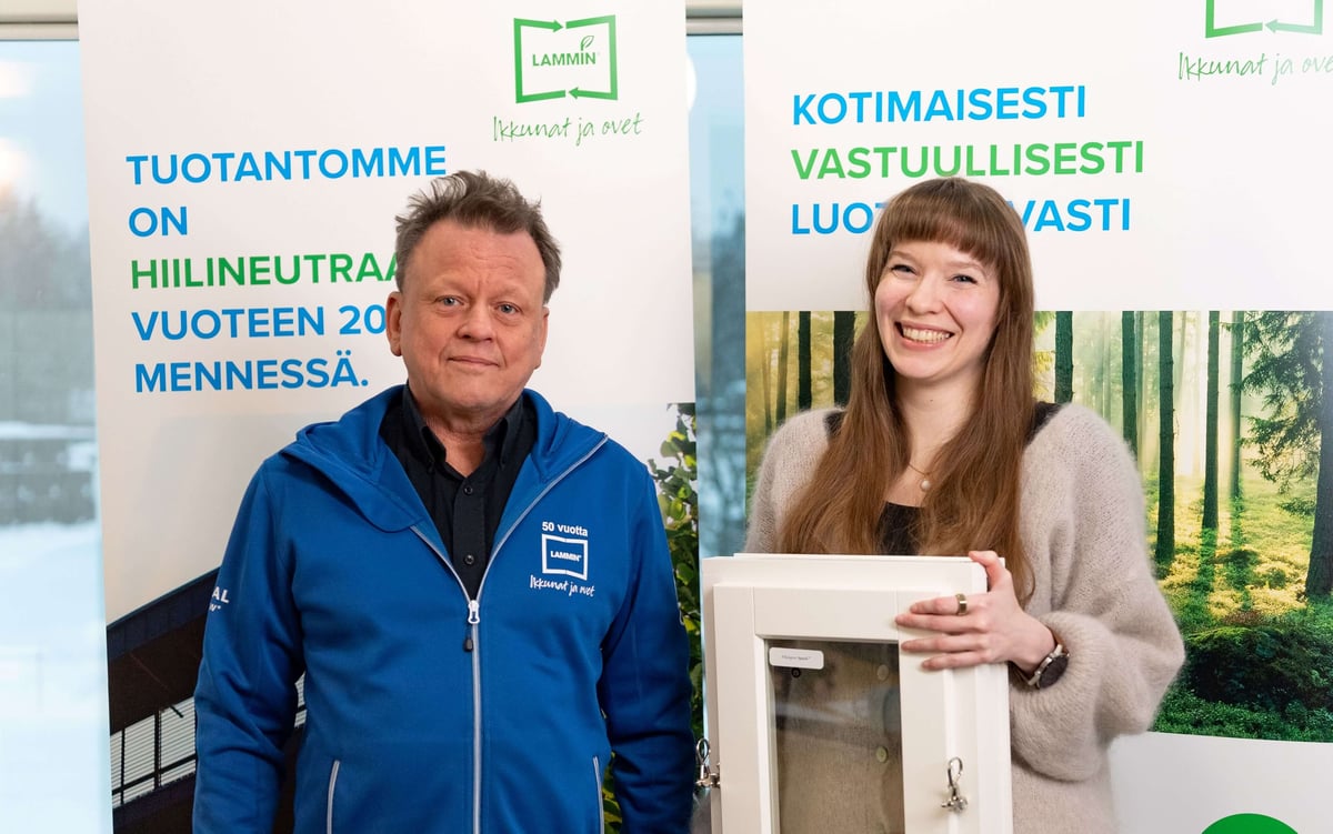 Lammin Ikkuna panostaa uusiutuvaan EKOenergiaan hiilineutraaliusmatkallaan